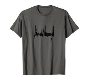 president trump signature t-shirt