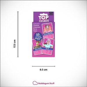 Top Drags Game - Trumps Card Game - Win Every Drag Queen to Win The Game - Suitable for Adults and Teenagers