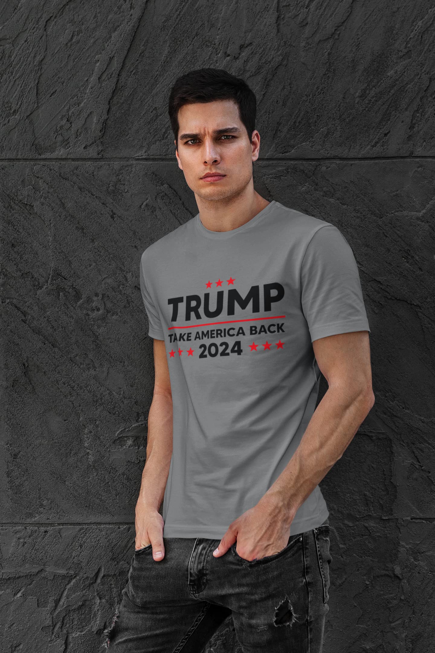 Donald Trump 2024 Take Back America Graphic T-shirt, Trump America Shirt White XL