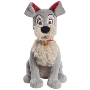 disney classics collectible 8.5 inch beanbag plush, tramp, disney lady and the tramp, stuffed animal, dog