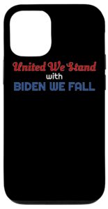 iphone 12/12 pro united we stand donald trump 2020 stuff case