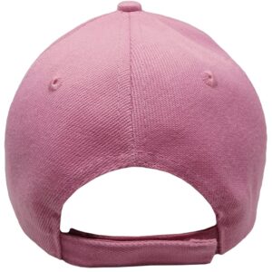 Trade Winds Women for Trump 2024 Pink with Light Pink Letters USA Adjustable Embroidered Baseball Cap Hat, 7 3/4