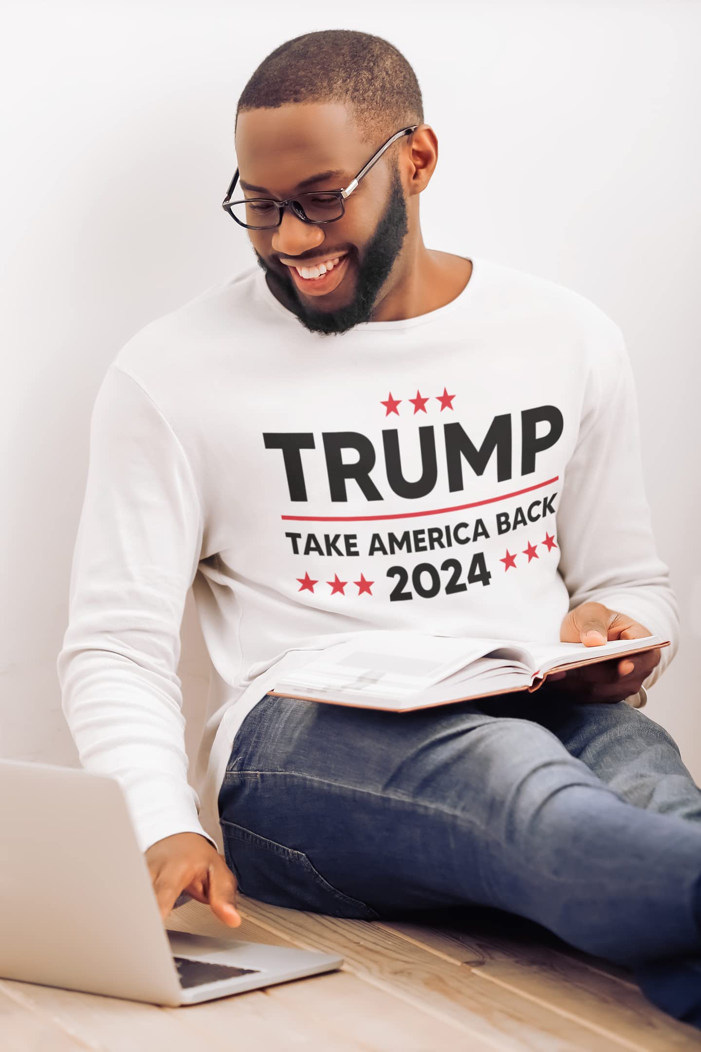 Donald Trump 2024 Take Back America Graphic T-shirt, Trump America Shirt Red XL