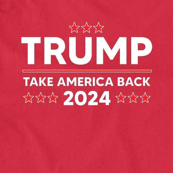 Donald Trump 2024 Take Back America Graphic T-shirt, Trump America Shirt Red XL