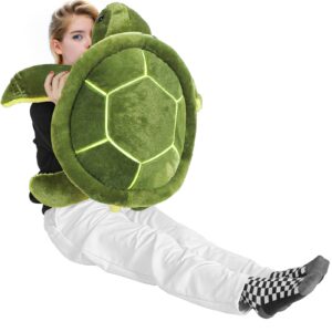 civaner soft plush sea turtle stuffed animals, plush pillow toys, giant stuffed turtle, tortoise plush toys doll birthday graduation nurse's teacher's day's gifts for girls boys girlfriend(12 inches)