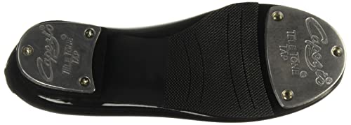 Capezio girls Jr. Tyette Tap Shoe, Black Patent, 9.5 W US Toddler