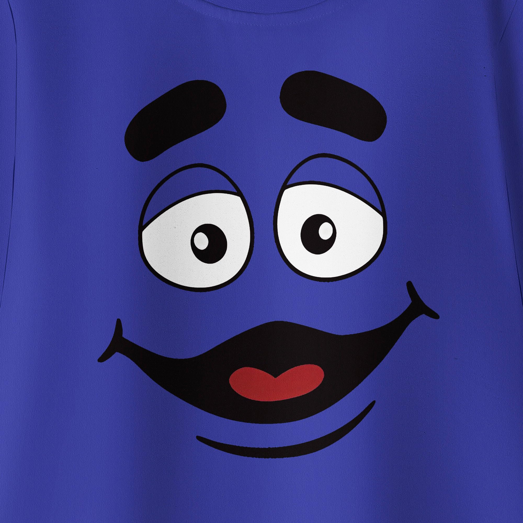 Grimace Costume for Kids Boys Girls Monster Cute Shirts and Pants Cartoon T-Shirt Swimsuits for Kids 4-12 Years