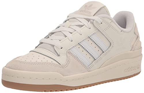 adidas Originals Forum Low Sneaker, Chalk White/Cloud White/White, 7 US Unisex Big Kid