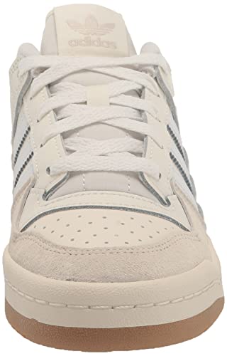 adidas Originals Forum Low Sneaker, Chalk White/Cloud White/White, 7 US Unisex Big Kid