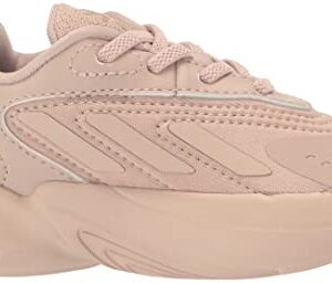 adidas Kids Ozelia Sneaker, Wonder Taupe/Wonder Taupe/Wonder Taupe (Elastic), 7 US Unisex Toddler