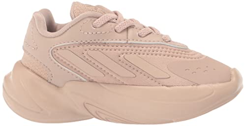 adidas Kids Ozelia Sneaker, Wonder Taupe/Wonder Taupe/Wonder Taupe (Elastic), 7 US Unisex Toddler