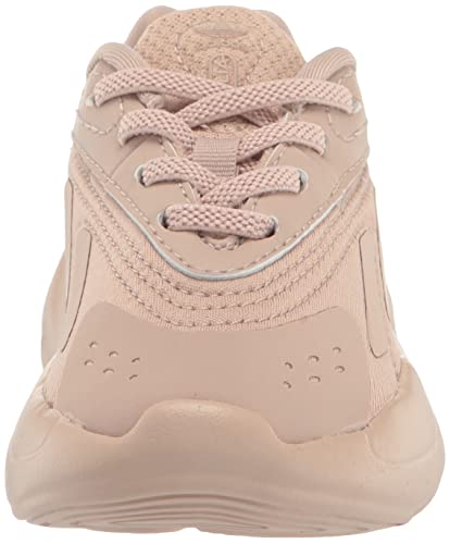 adidas Kids Ozelia Sneaker, Wonder Taupe/Wonder Taupe/Wonder Taupe (Elastic), 7 US Unisex Toddler