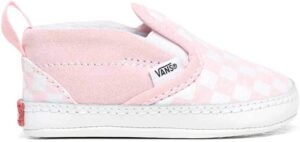 vans infant/toddler race flame slip on v crib kids baby shoe