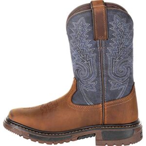 rocky kids' ride flx western boot size 10(m)