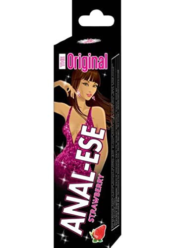 Nasstoys Anal-ESE Flavored Desensitizing Gel, Strawberry -1 Pack .5oz