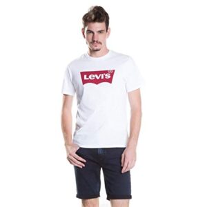 levi's men's tees, (new) graphic white, medium