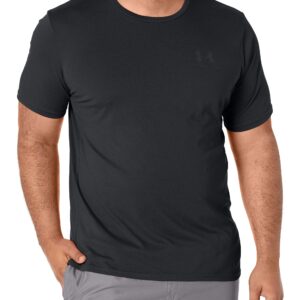 Under Armour Men's UA Sportstyle Left Chest Short Sleeve Shirt LG Black