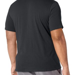 Under Armour Men's UA Sportstyle Left Chest Short Sleeve Shirt LG Black