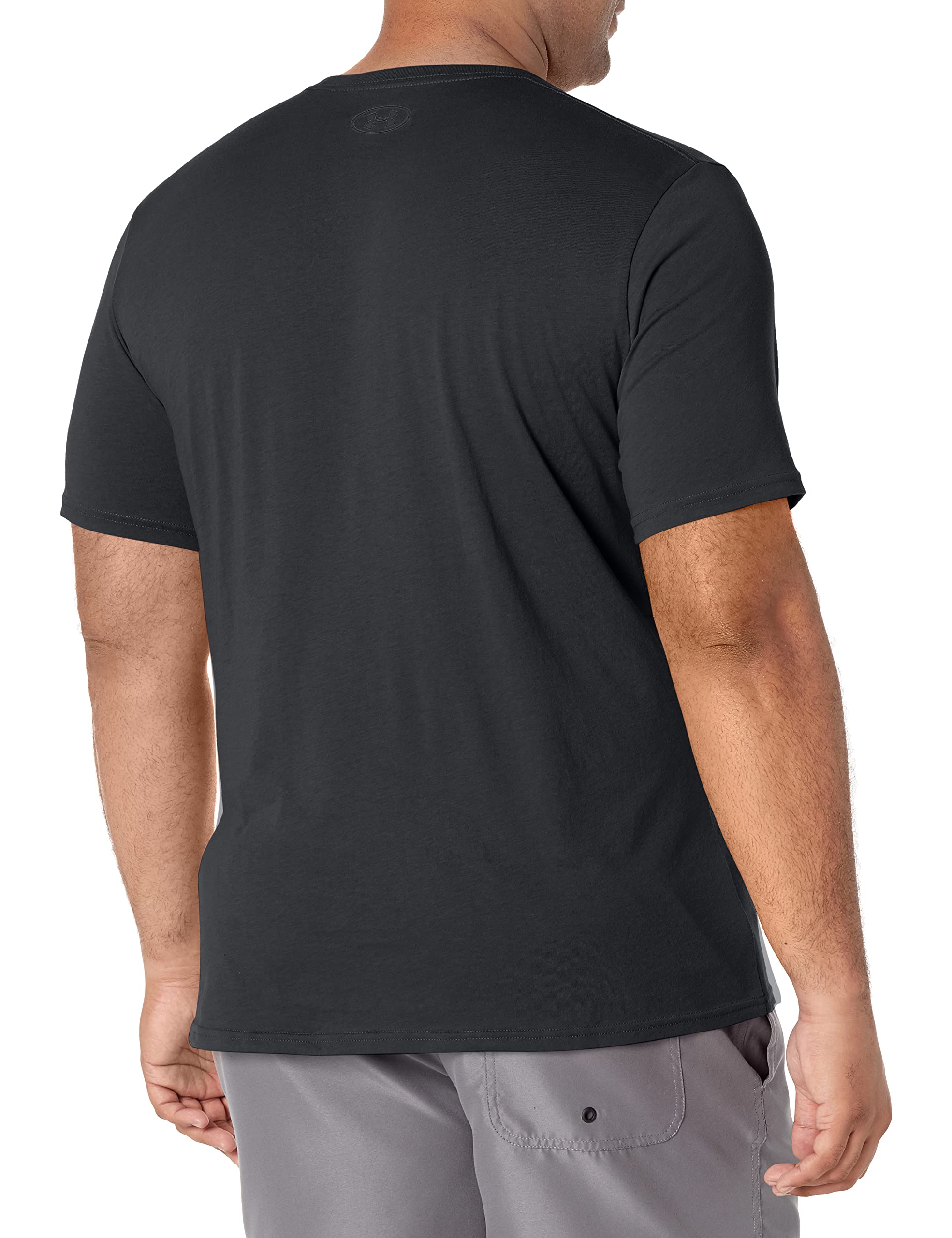 Under Armour Men's UA Sportstyle Left Chest Short Sleeve Shirt LG Black