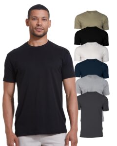 true classic 6 pack, men's short sleeve crew neck t-shirt, xl, staple