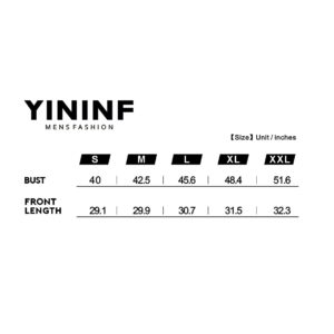 YININF Graphic Tees for Men - Hipster Hip-Hop Cool Novelty Design Streetwear T Shirts(PD220 White XL)