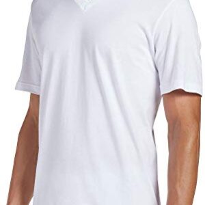 Jockey 3-pk. Classics V-Neck T-Shirts + Bonus Tee,White,Large