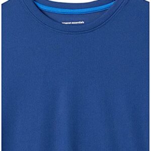 Amazon Essentials Men's Active Performance Tech T-Shirt (Available in Big & Tall), Pack of 2, Navy/Royal Blue, X-Large