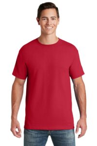 jerzees dri-power mens active t-shirt medium true red