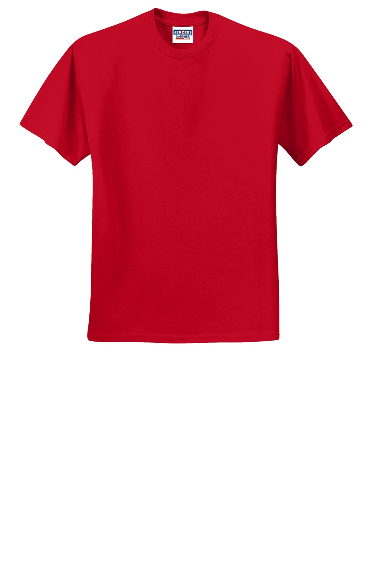 Jerzees Dri-Power Mens Active T-Shirt Medium True Red