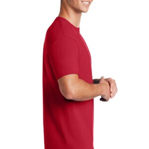 Jerzees Dri-Power Mens Active T-Shirt Medium True Red