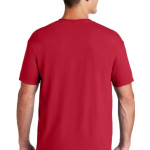 Jerzees Dri-Power Mens Active T-Shirt Medium True Red