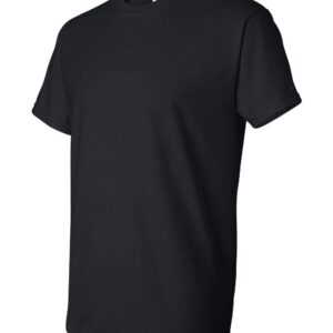 Gildan Mens DryBlend 50 Cotton/50 Poly T-Shirt, Large, Black