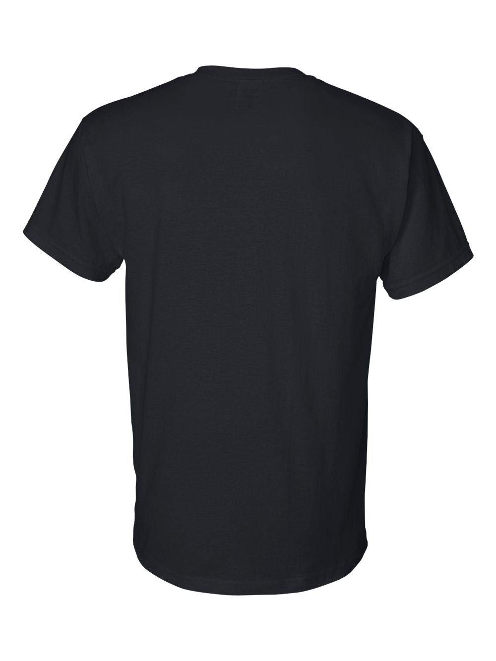 Gildan Mens DryBlend 50 Cotton/50 Poly T-Shirt, Large, Black