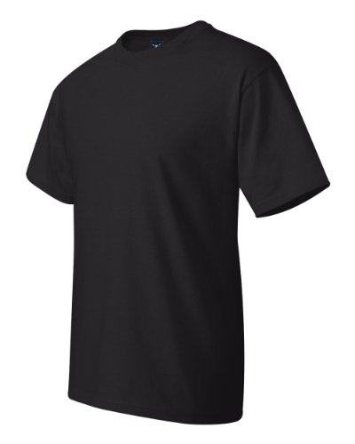 Hanes 6.1 oz. Beefy-T Tall, XLT, BLACK