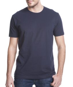 next level unisex cotton t-shirt 2xl midnight navy