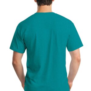 Gildan Adult Heavy Cotton™ 5.3 oz. T-Shirt M ANTIQU JADE DOME