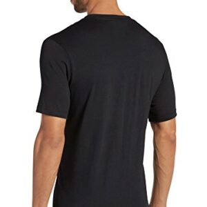 Jockey Men's Undershirt Classic Crew Neck - 3 Pack, Black, XL