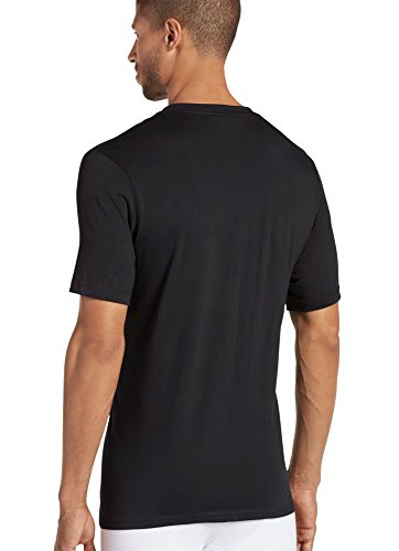 Jockey Men's Undershirt Classic Crew Neck - 3 Pack, Black, XL