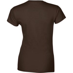 Gildan Men's Softstyle Ringspun T-Shirt - Small - Dark Chocolate