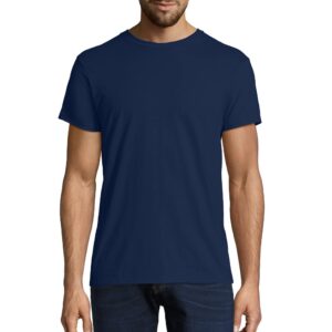 Hanes Men's Nano Premium Cotton T-Shirt (Pack of 2), Navy, XX-Large