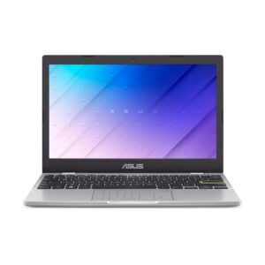 asus vivobook go 12 l210 11.6" ultra thin laptop, intel celeron n4020 cpu, 4gb ram, 128gb emmc storage, windows 11 home in s mode with one year of office 365 personal, dreamy white, l210ma-ds04-w