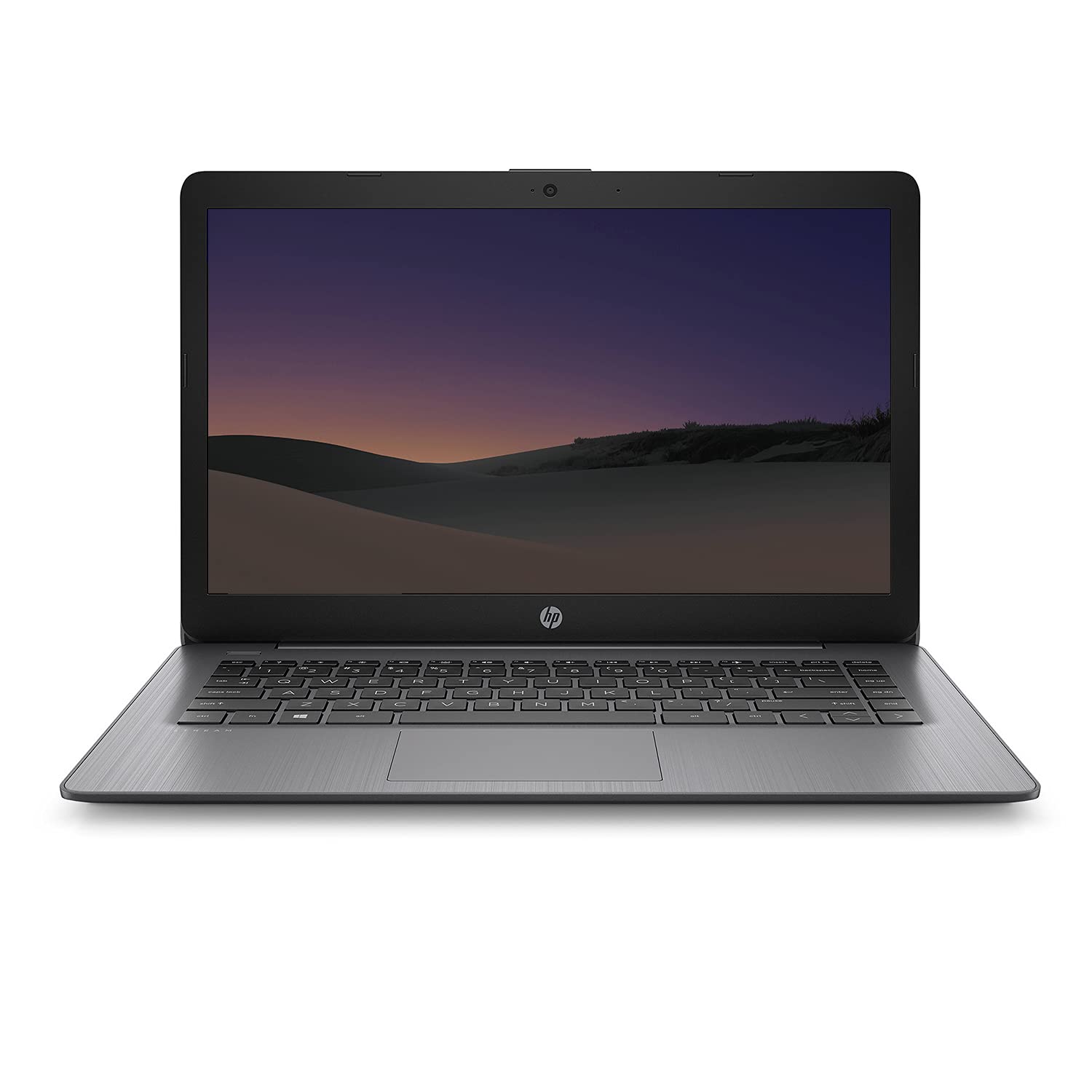 HP 2021 Newest Premium 14 inch HD Laptop, Intel Dual-Core Processor Up to 2.6GHz, 4GB RAM, 64GB eMMC Storage, Webcam, Bluetooth, HDMI, Wi-Fi, Brilliant Black, Windows 11 with 1 Year Microsoft 365