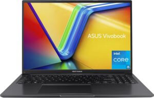 asus 2023 newest vivobook 16 laptop, 16” wuxga (1920x1200) 16:10 laptop, intel core i5-1235u cpu, 40gb ram, 2tb ssd, intel uhd graphics, wi-fi, thin and light, windows 11 home, indie black