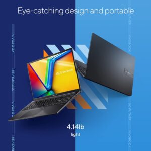 ASUS 2023 Newest Vivobook 16 Laptop, 16” WUXGA (1920x1200) 16:10 Laptop, Intel Core i5-1235U CPU, 40GB RAM, 2TB SSD, Intel UHD Graphics, Wi-Fi, Thin and Light, Windows 11 Home, Indie Black