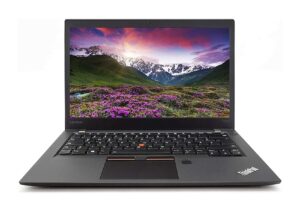 lenovo thinkpad t470s 14” fhd intel core i5-6300u 2.4ghz dual core, 8gb ram, 256gb solid state drive, windows 10 pro 64bit, cam (renewed), black