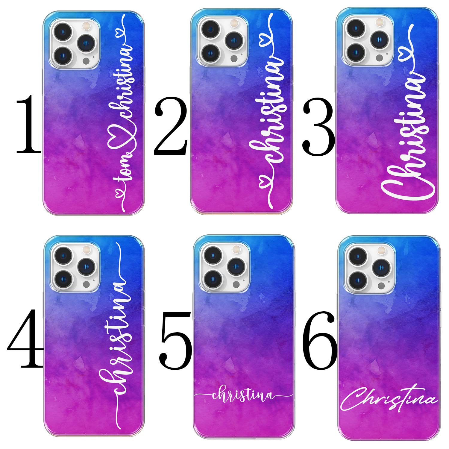 Custom Name Phone Case Personalized Customized Case with Name Handwritten Style Clear Cases Compatible with iPhone 14 Pro Max 13 Pro 12 Mini 11 Xr Xs (A)