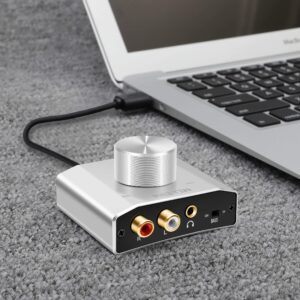 Reiyin DA-Super DAC USB Optical Coaxial to Analog Audio 192kHZ 24bit Converter Decoder Optional Bass