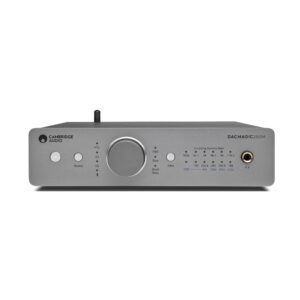 cambridge audio dacmagic 200m - mqa hifi dac and headphone amplifier with bluetooth - pc/mac support with usb connection - handle digital files up to 24/768 or dsd512 - lunar grey