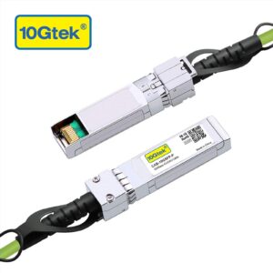 [Green] Colored 10G SFP+ DAC Cable - Twinax SFP Cable for Ubiquiti UniFi Devices, 2-Meter(6.5ft)