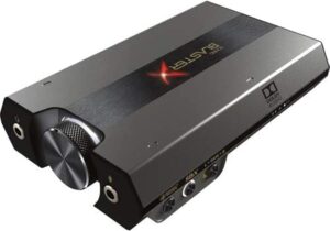 creative sound blasterx g6 7.1 hd gaming dac and external usb sound card - sb1770 (renewed)